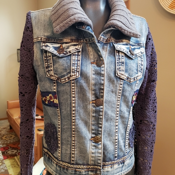 Desigual | Jackets & Coats | Designated Denium Jacket | Poshmark